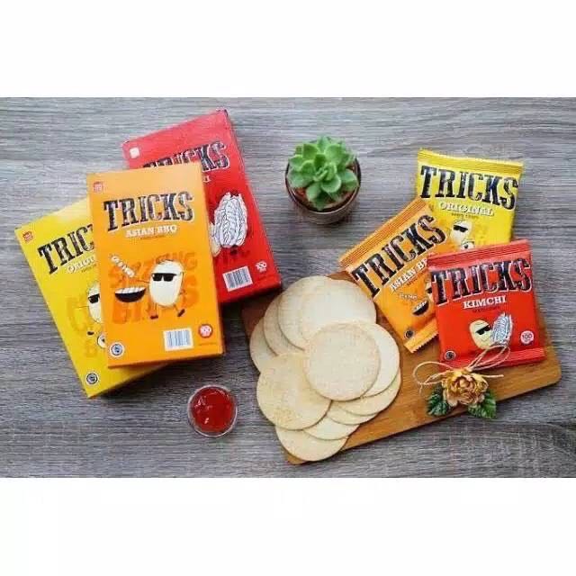 Tricks snack kentang crispy enak potato chips kimchi bbq ori bulgogi ...
