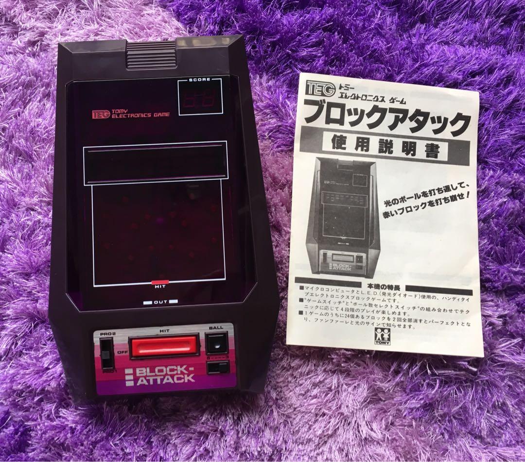 vintage tomy japan tabletop block attack lsi game, Hobbies & Toys ...