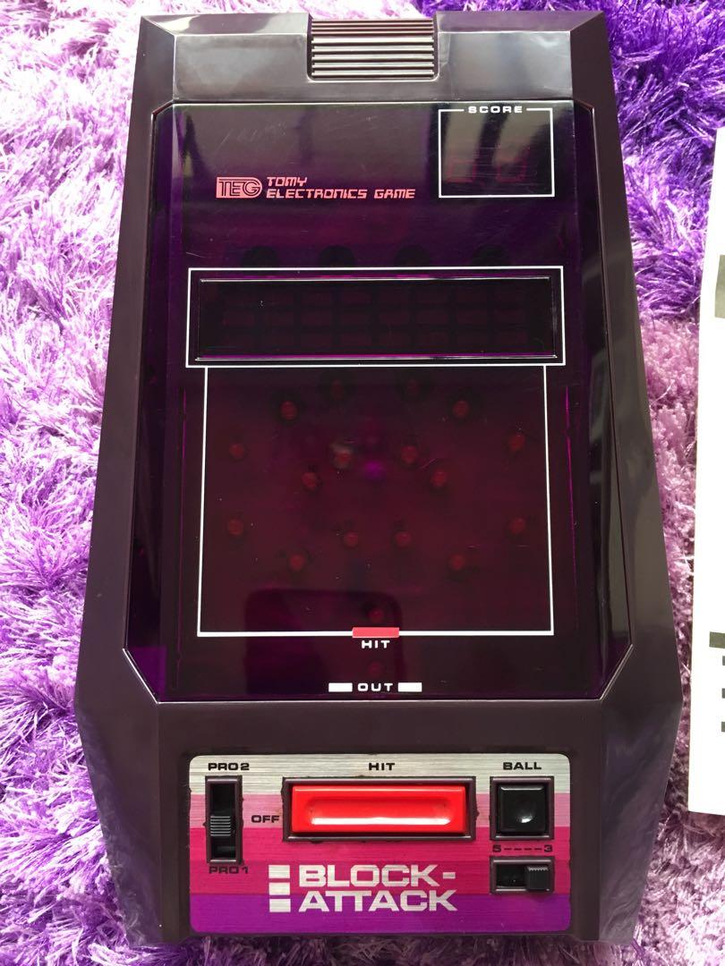 vintage tomy japan tabletop block attack lsi game, Hobbies & Toys ...