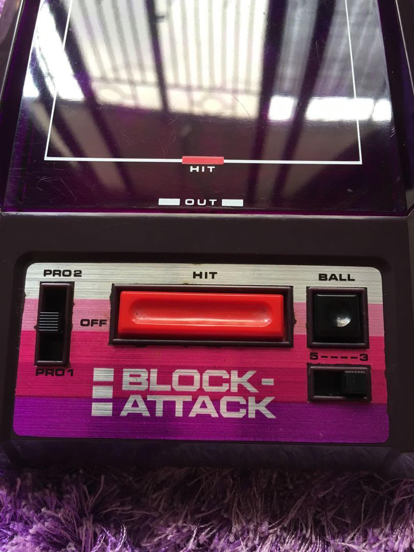 vintage tomy japan tabletop block attack lsi game, Hobbies & Toys, Collectibles & Memorabilia ...