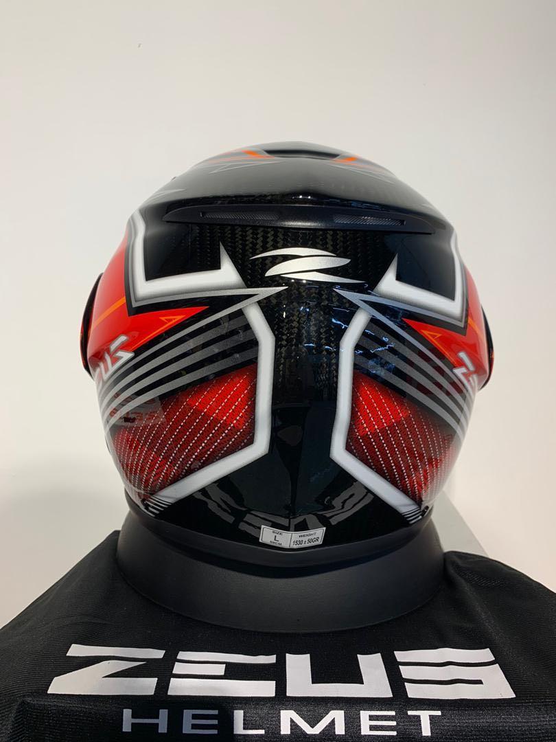 Zeus 3500 carbon modular flip up, Motorbikes on Carousell