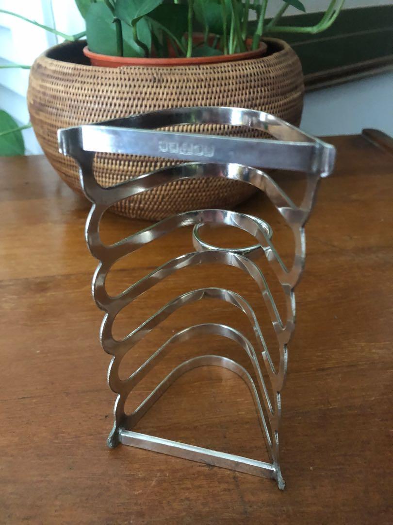 Antique Art Deco English Silver Plated Toast Rack Circa 1900, Women's ...