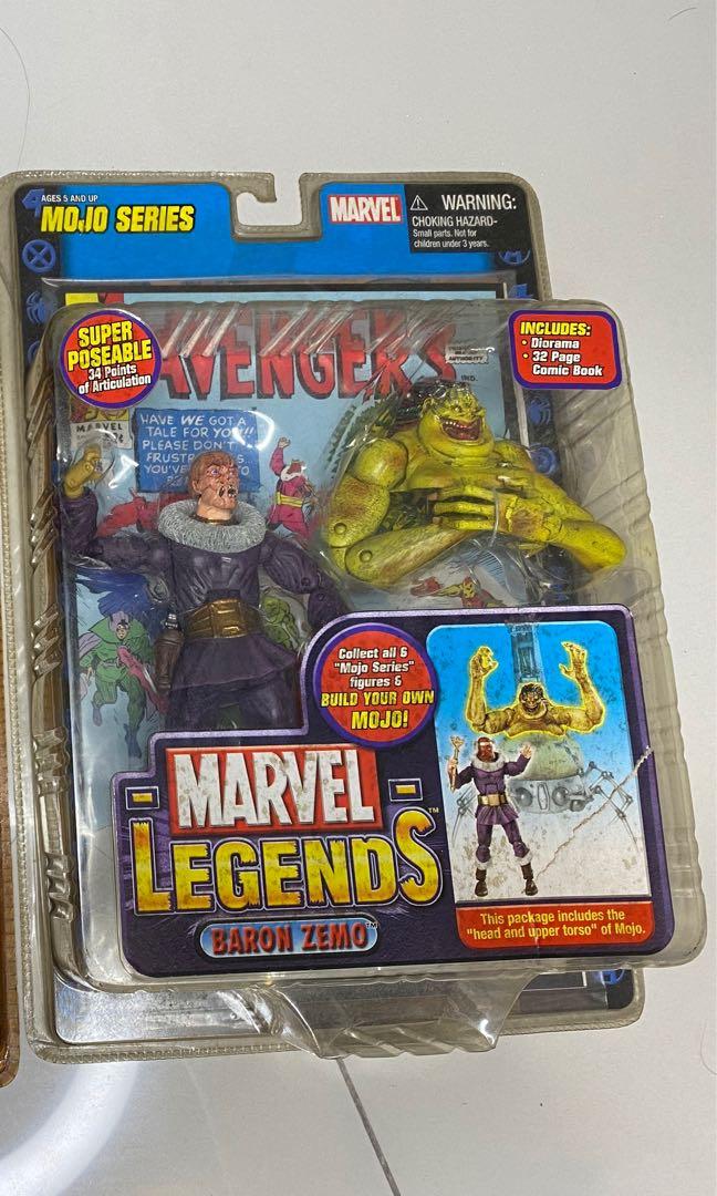 Baron Zemo Marvel Legends Mojo Avengers MOC, Hobbies & Toys, Toys ...