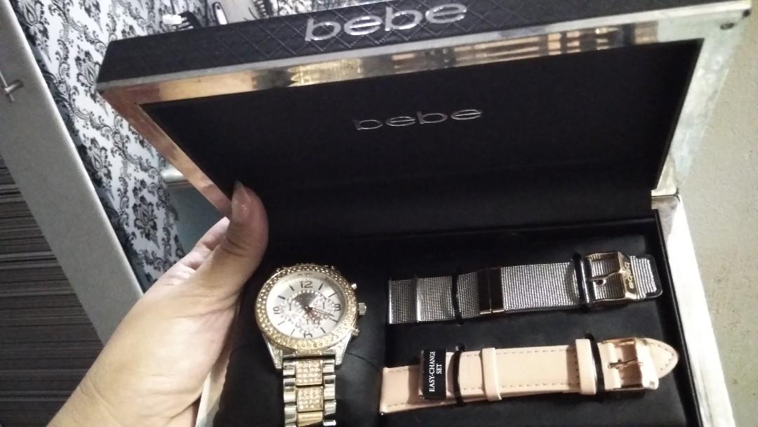 Bebe Women's Watch set, Women's Fashion, Watches & Accessories, Watches ...