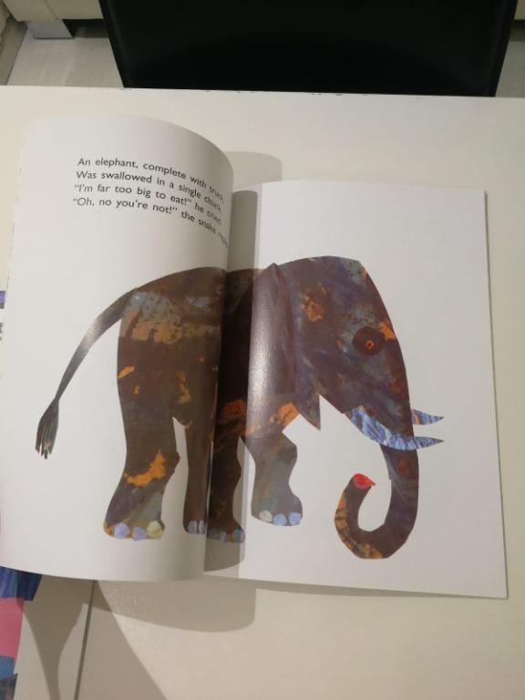 (BN/In-stock) The Greedy Python by Eric Carle, Hobbies & Toys, Books ...