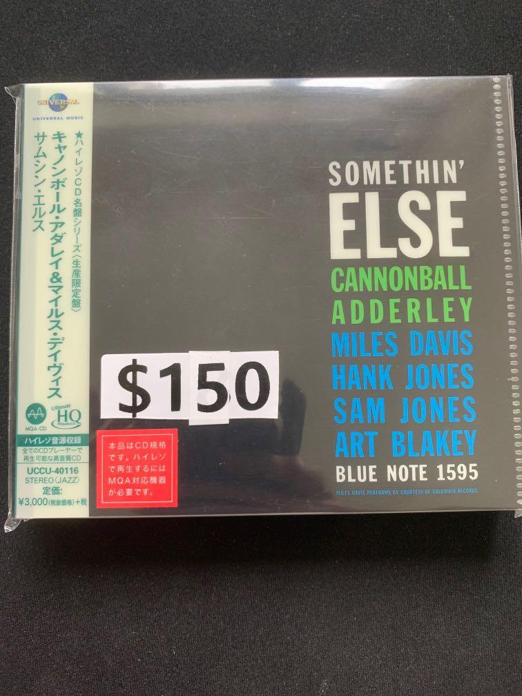 CD UHQCD Cannonball Adderley - Somethin Else, 音樂樂器 & 配件, CD's, DVD's, & Other Media - Carousell