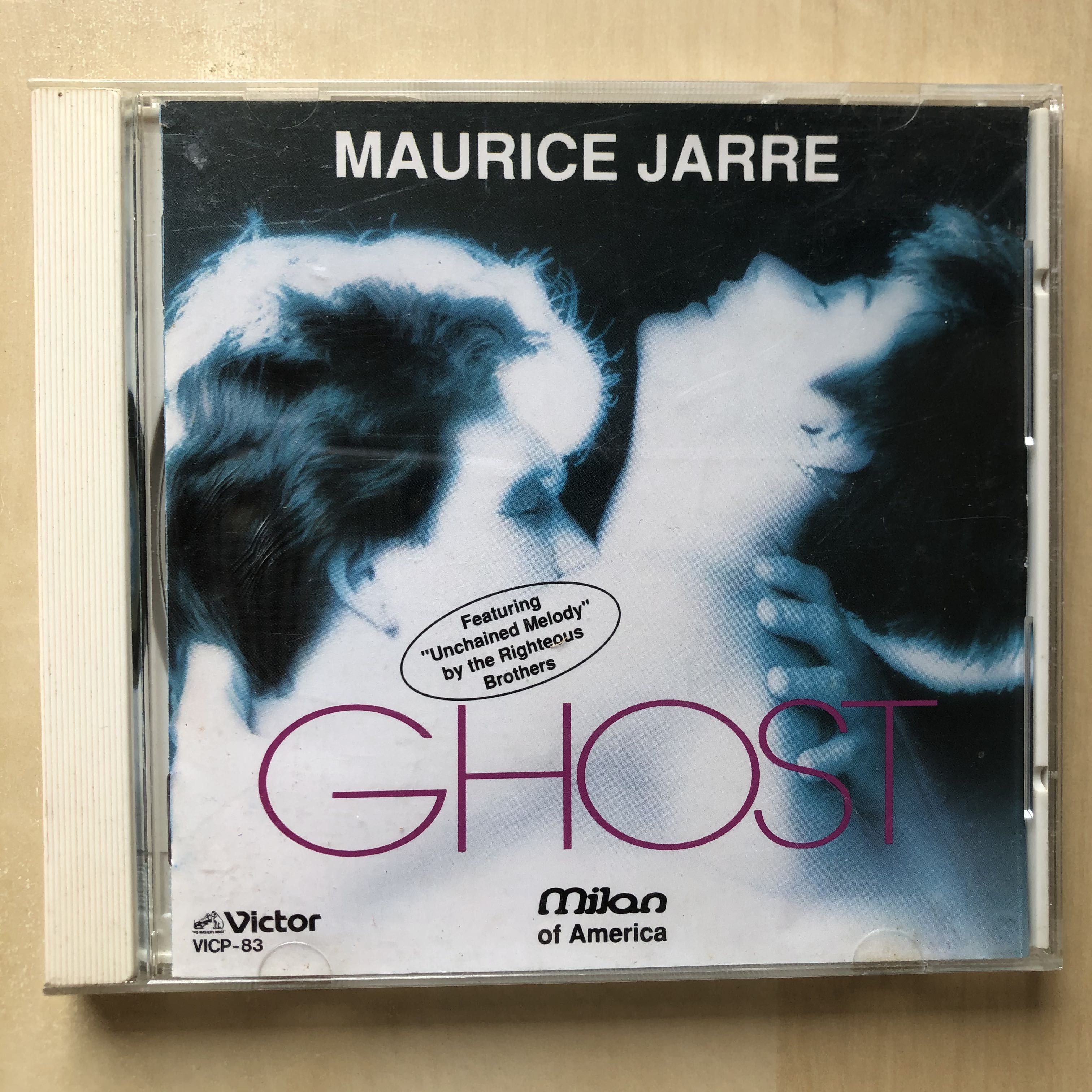 CD丨Ghost Movie OST / 人鬼情未了 電影原聲大碟 日本版 Victor, 興趣及遊戲, 音樂樂器 & 配件, 音樂與媒體 ...