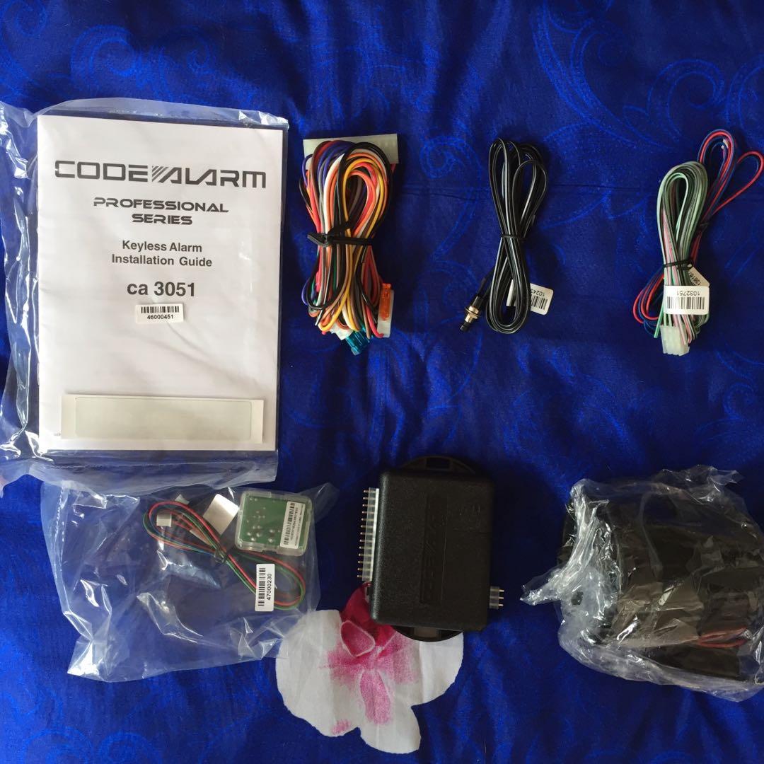 Code Alarm CA 3051 Keyless Upgrade Security System, Car Parts & Accessories, Audio, Video, Alarm ...