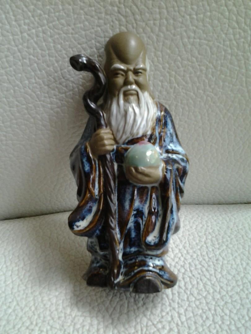 COLLECTIBLE >40-yr CHINESE MYTHICAL 8 IMMORTAL GODS/NAKED MERMAID ...
