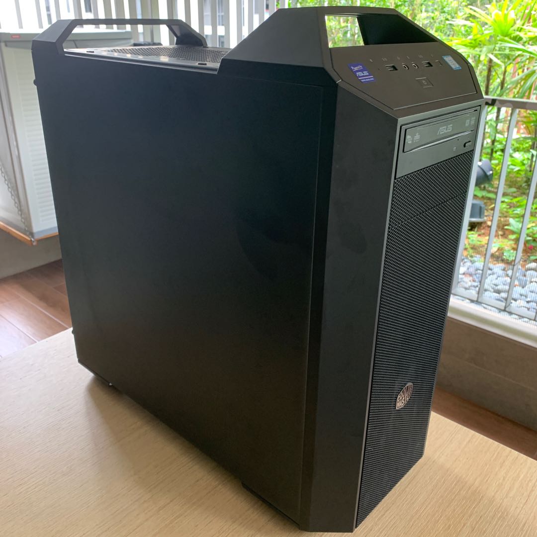 Cooler Master ATX case chasis, Computers & Tech, Parts & Accessories, Computer Parts on Carousell