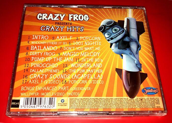 CD Crazy Frog (Sapo Maluco) - Crazy Hits💕 Descubra o mundo de ... CD Crazy Frog (Sapo Maluco) - Crazy Hits💕 Descubra o mundo de ...