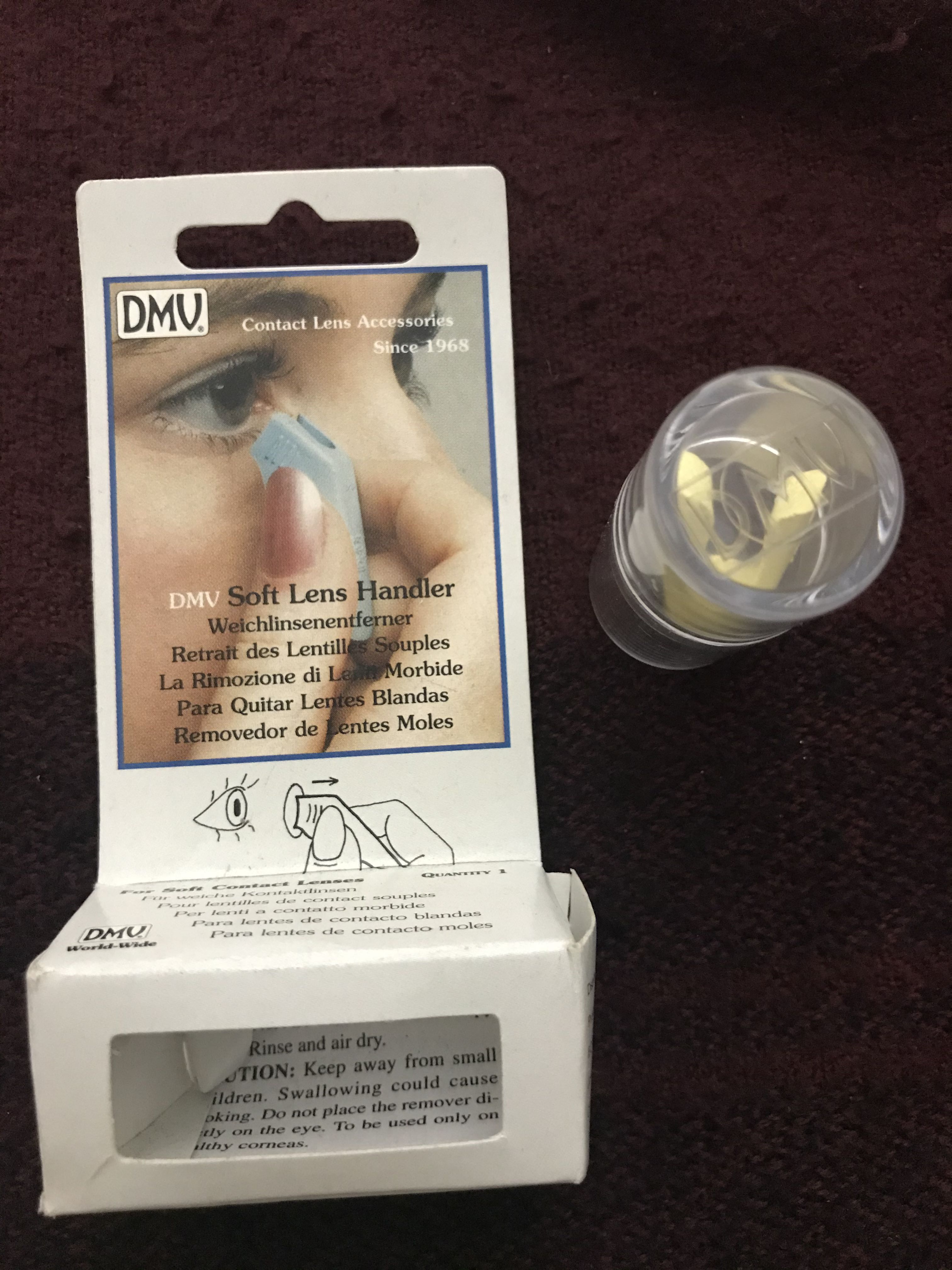 DMV SoftLens Handler contact lens hygiene , Everything Else on Carousell