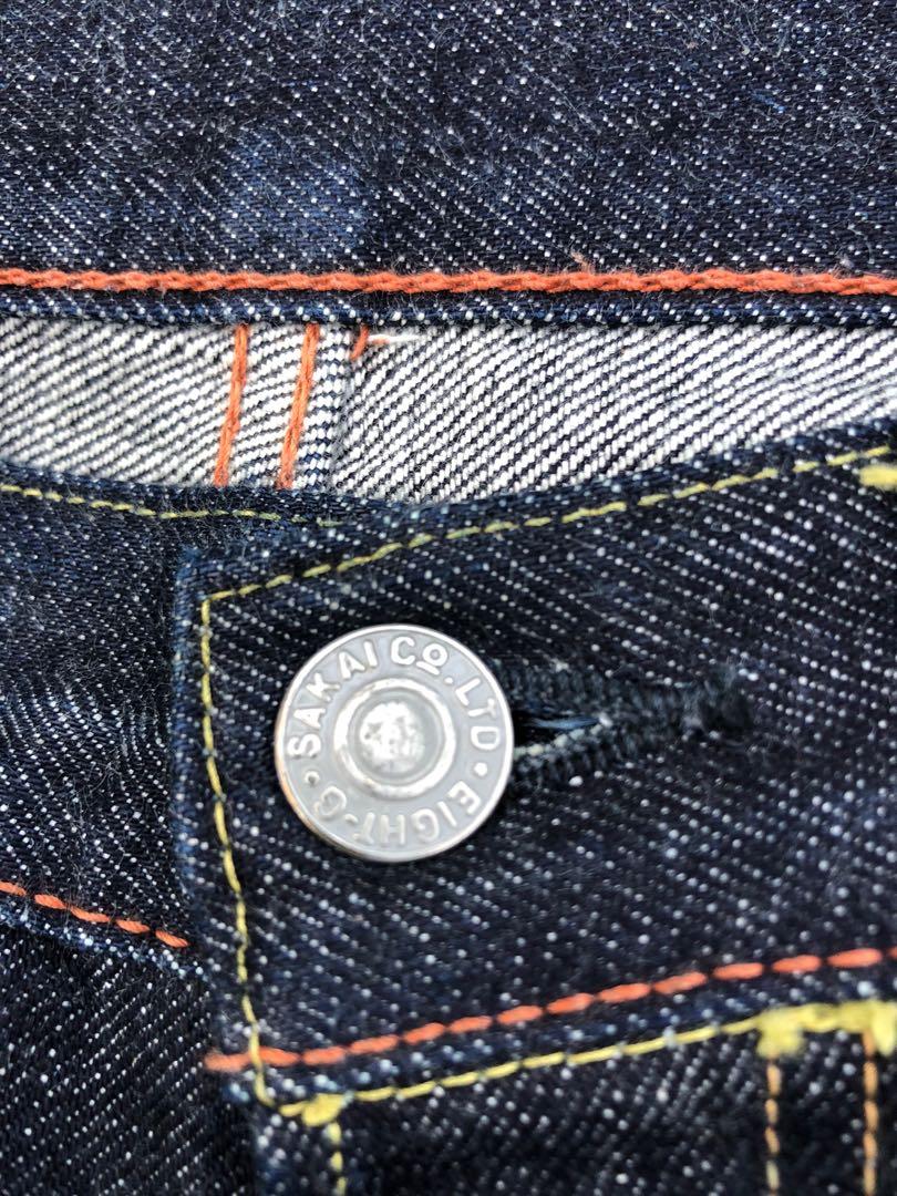 Eight G Japanese brand selvedge jeans, Men's Fashion, Bottoms, Jeans on ...