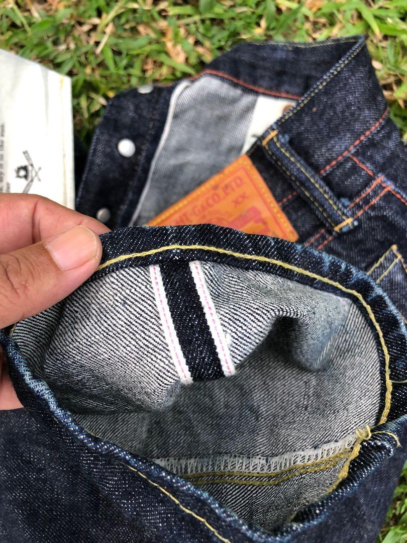 Eight G Japanese brand selvedge jeans, Men's Fashion, Bottoms, Jeans on ...