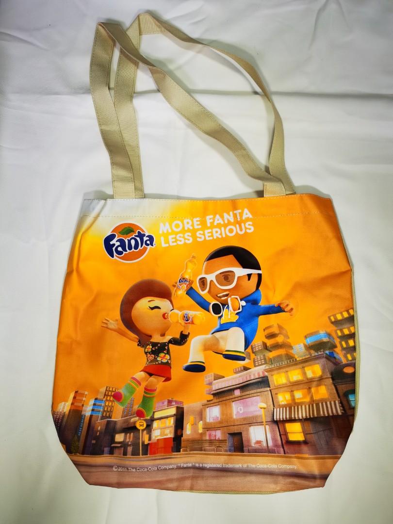 Fanta Tote Bag, Women's Fashion, Bags & Wallets, Tote Bags on Carousell