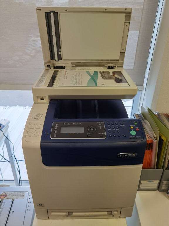 Fuji Xerox DocuPrint CM305 df, Computers & Tech, Printers, Scanners ...