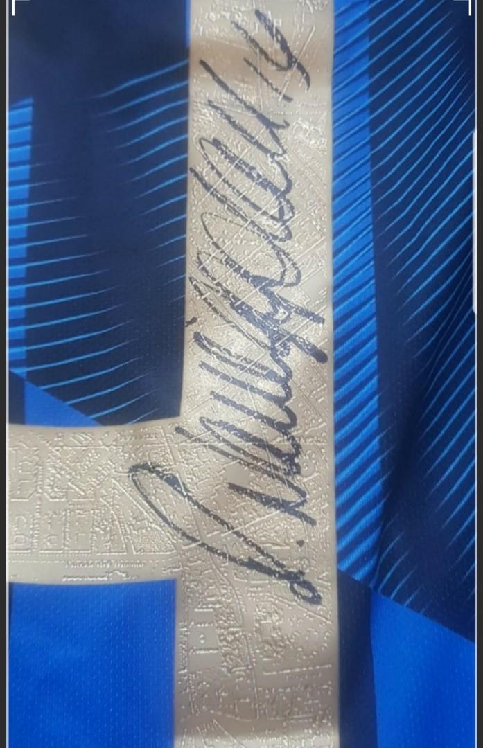 Gianluigi Buffon Signed Italian Goalkeeper Soccer Jersey Authentic ...