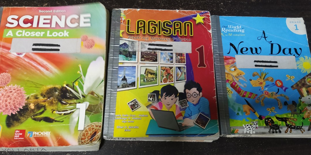 Grade 1 textbooks for Science, Sibika and Reading, Hobbies & Toys ...