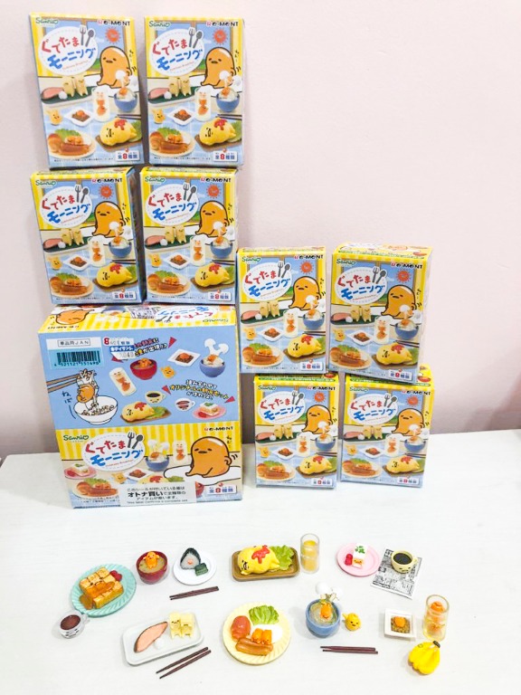 GUDETAMA RE-MENT GUDETA MORNING SET, Hobbies & Toys, Toys & Games on ...