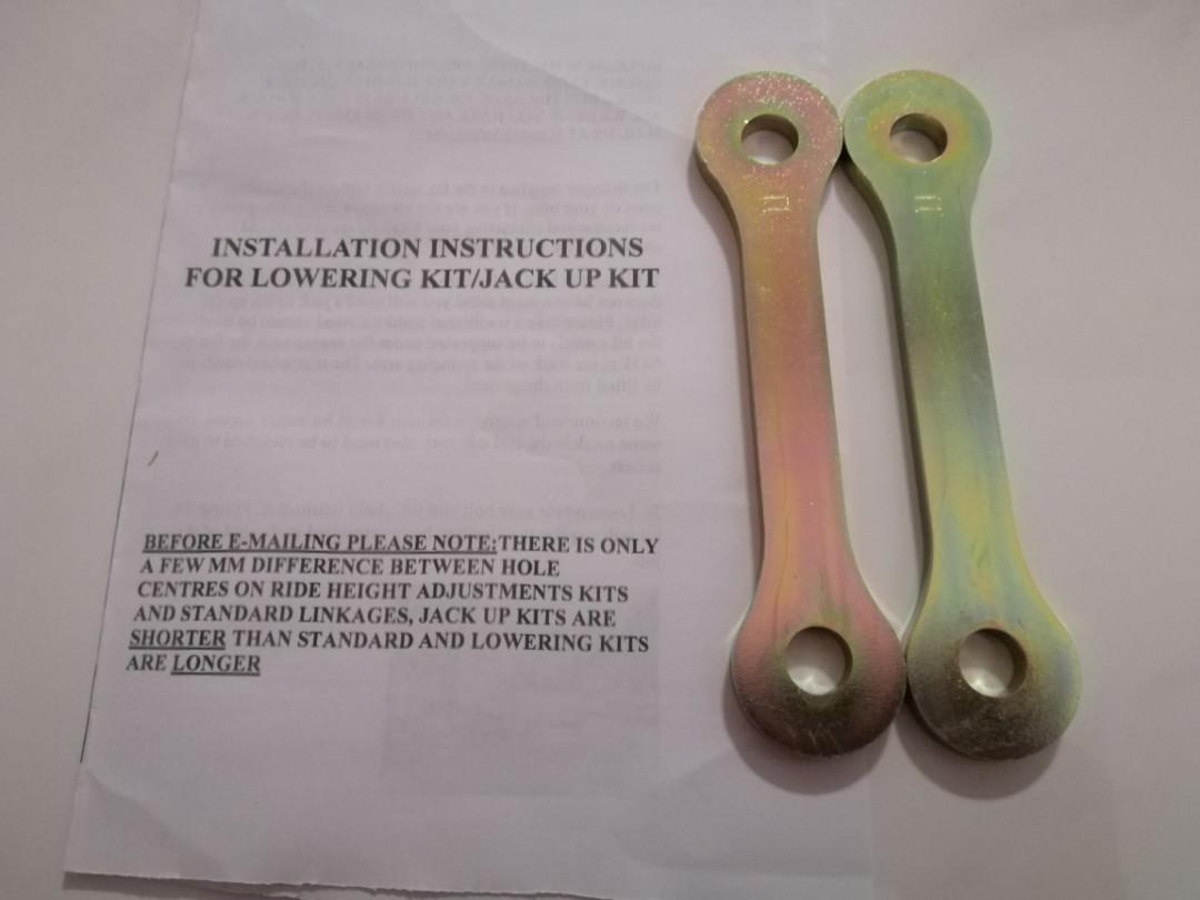 Hayabusa Dog Bones Suspension Linkage T1 Jack Up Kit 45mm fit ...