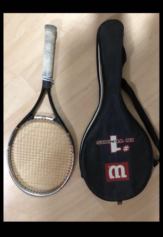 Head Tennis Racquet Ti. Carbon 5000/Wilson, Sports Equipment, Sports ...