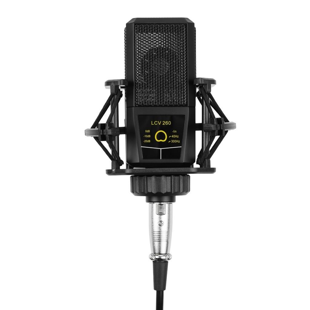 Heavy Duty All Metal Cardioid Condenser Vocal Microphone with Flexible ...