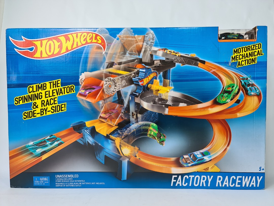 Hot Wheels Factory Raceway, Hobbies & Toys, Toys & Games on Carousell