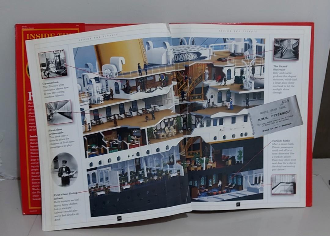Inside The Titanic Book, Hobbies & Toys, Books & Magazines, Religion ...