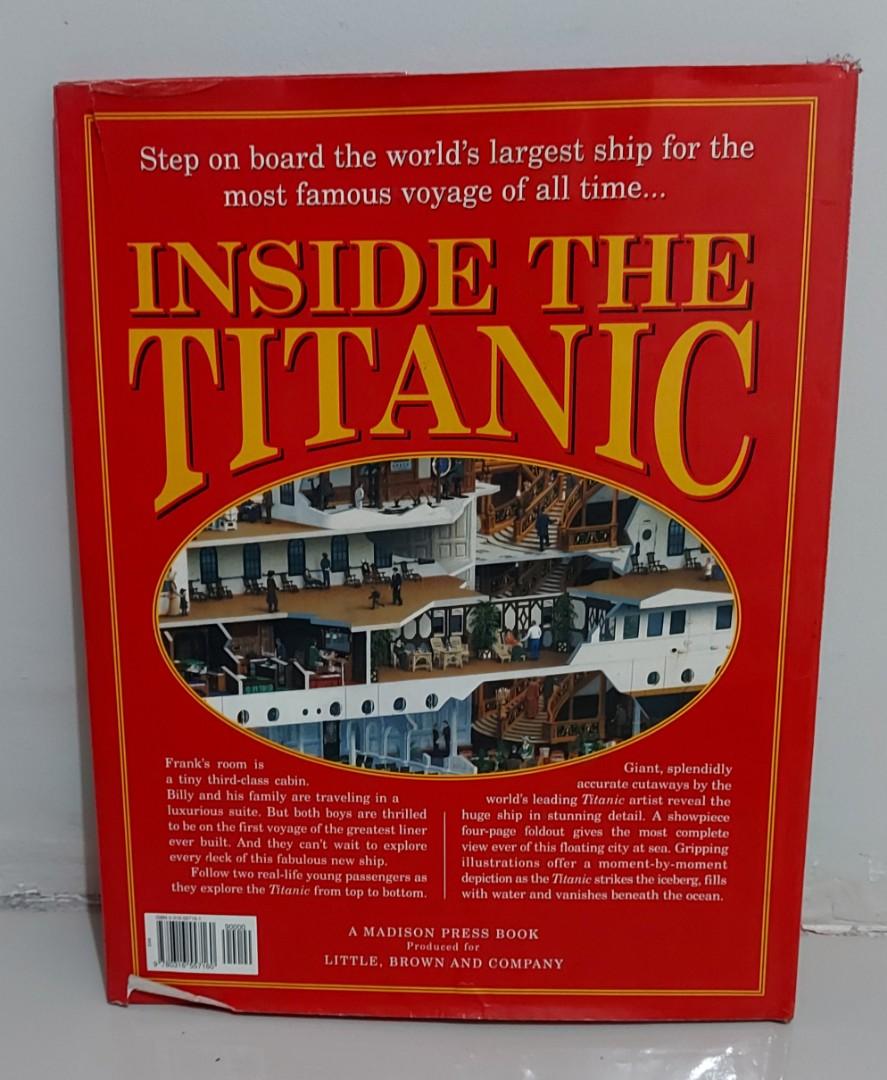 Inside The Titanic Book, Hobbies & Toys, Books & Magazines, Religion ...