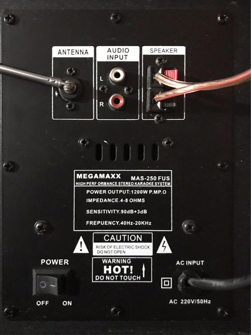 MEGAMAXX speakers, Audio, Soundbars, Speakers & Amplifiers on Carousell