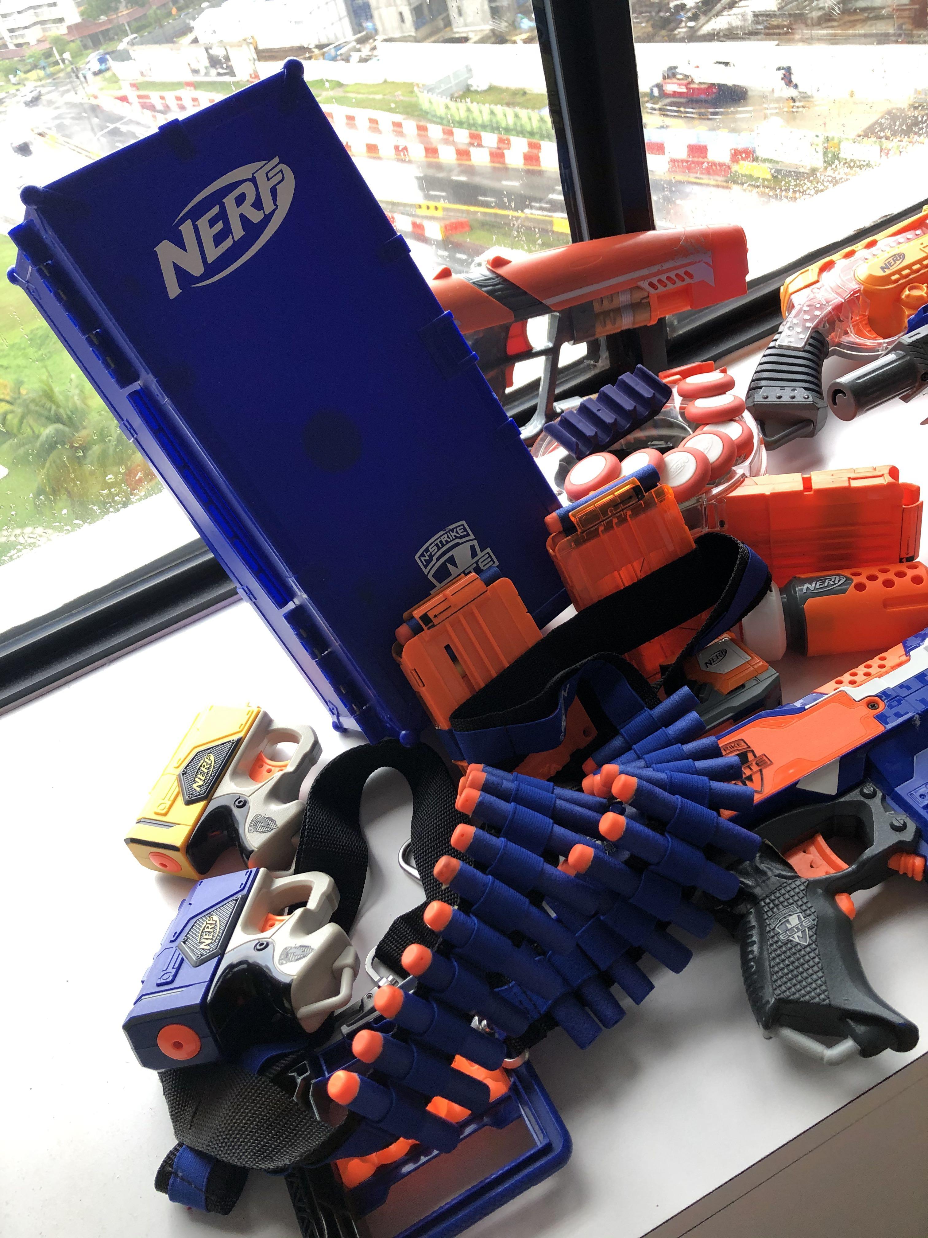 Nerf War Chest Collection, Hobbies & Toys, Toys & Games on Carousell