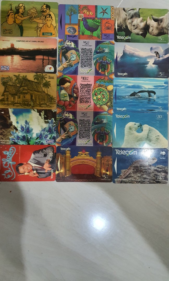 Old phone cards 1990s, Malaysia and New Zealand, Hobbies & Toys ...