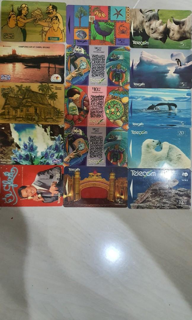 Old phone cards 1990s, Malaysia and New Zealand, Hobbies & Toys ...