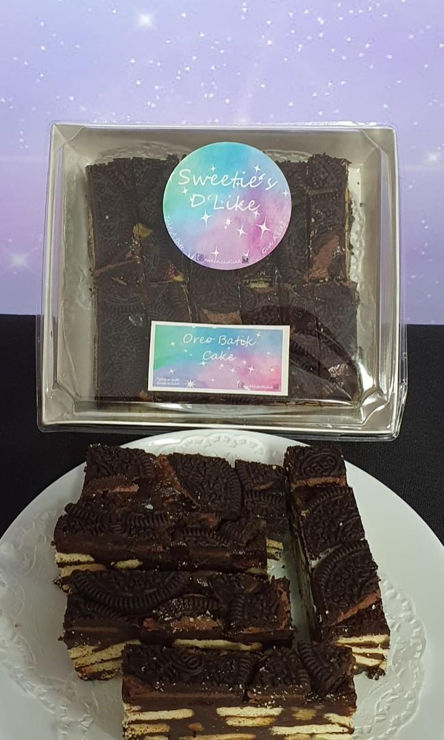 Oreo Batik Cake, Food & Drinks, Homemade Bakes on Carousell