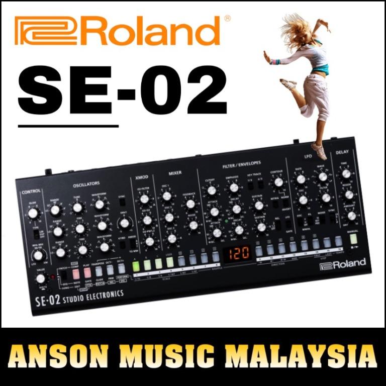Roland SE-02 Analog Synthesizer (SE02), Hobbies & Toys, Music & Media ...