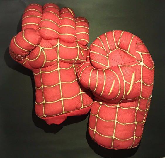 Spider-man huge stuffed toy gloves, Hobbies & Toys, Toys & Games on ...