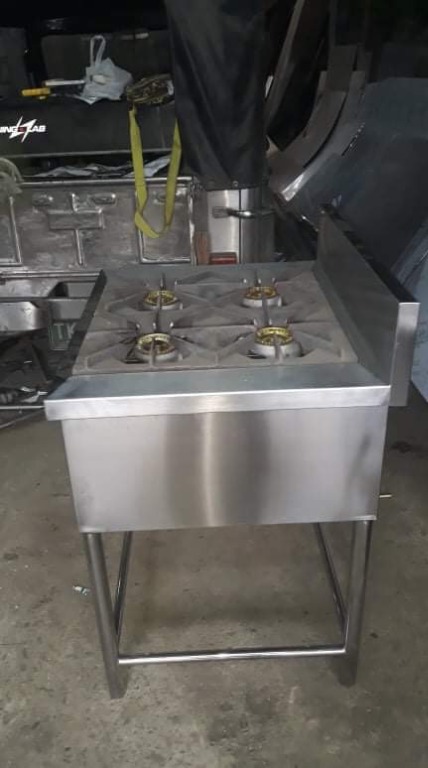 Stainless open top burner tables, TV & Home Appliances, Kitchen ...