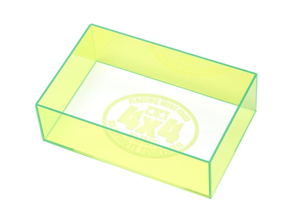 Tamiya 95548 - Tamiya Mini 4WD Checker Box Neon Green, Hobbies & Toys ...