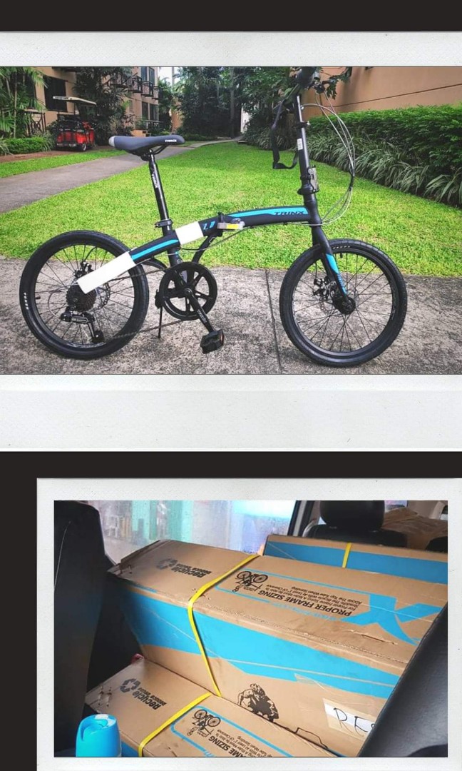Trinx dolphin 1.0 Folding Bike, Sports Equipment, Bicycles & Parts ...