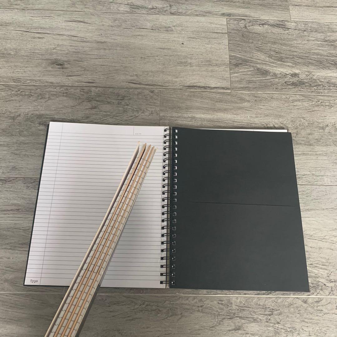 Typo Notebooks (A4), Hobbies & Toys, Stationery & Craft, Stationery ...