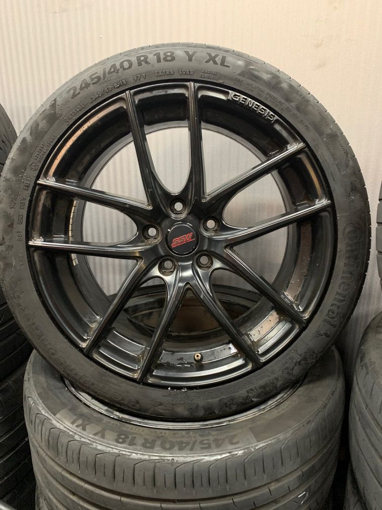USED SSW 18 INCH RIMS, Car Accessories, Tyres & Rims on Carousell