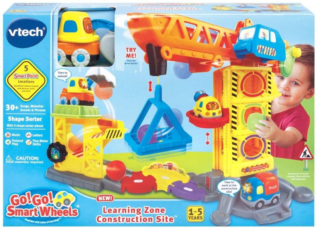 Vtech GO! GO! Smart Wheels Learning Zone Construction Site, Hobbies ...