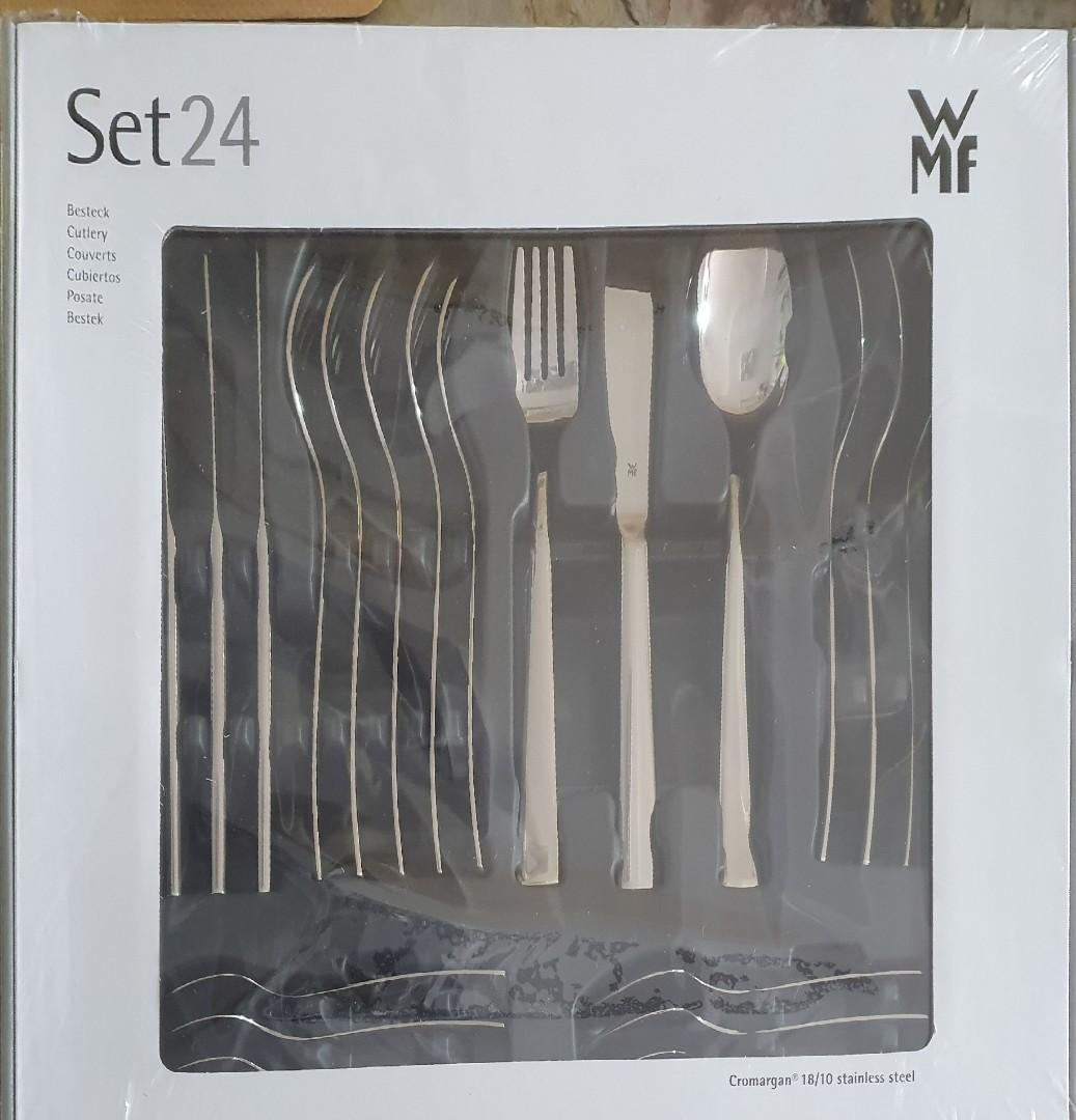 WMF SET 24 CUTLERY (NEW), Furniture & Home Living, Kitchenware ...