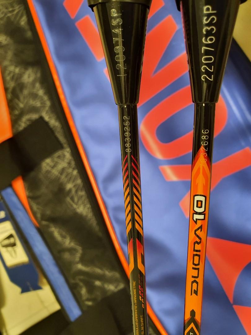 Yonex Duora 10 Badminton Rackets 3U-G5 Made In Japan, Sports Equipment, Sports & Games, Racket ...