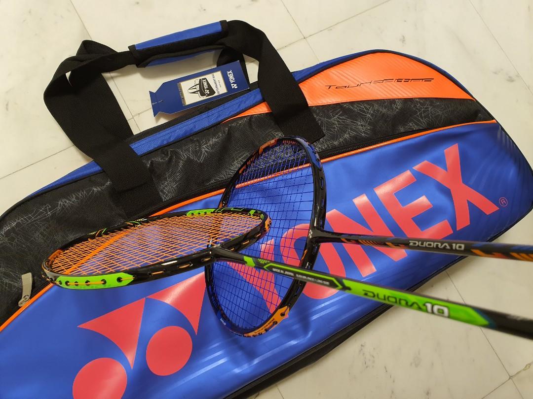 Yonex Duora 10 Badminton Rackets 3U-G5 Made In Japan, Sports Equipment, Sports & Games, Racket ...