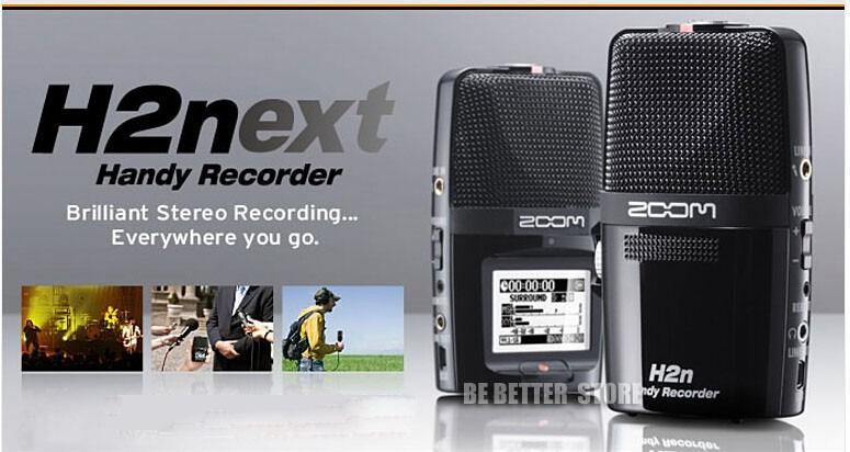 ZOOM H2n Handy Recorder, Audio, Other Audio Equipment on Carousell