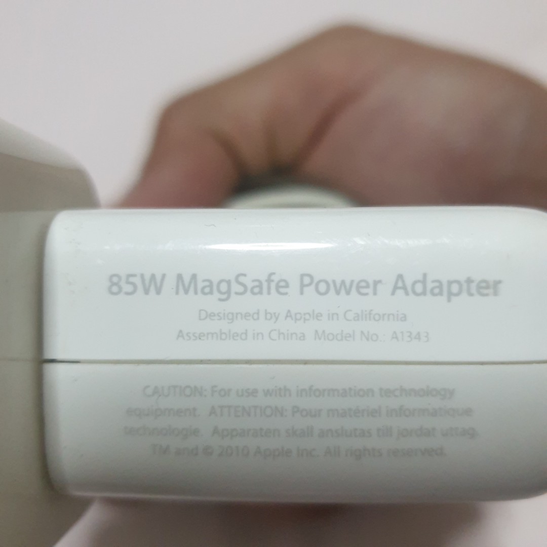 85W Magsafe Power Adaptor, Computers & Tech, Parts & Accessories ...