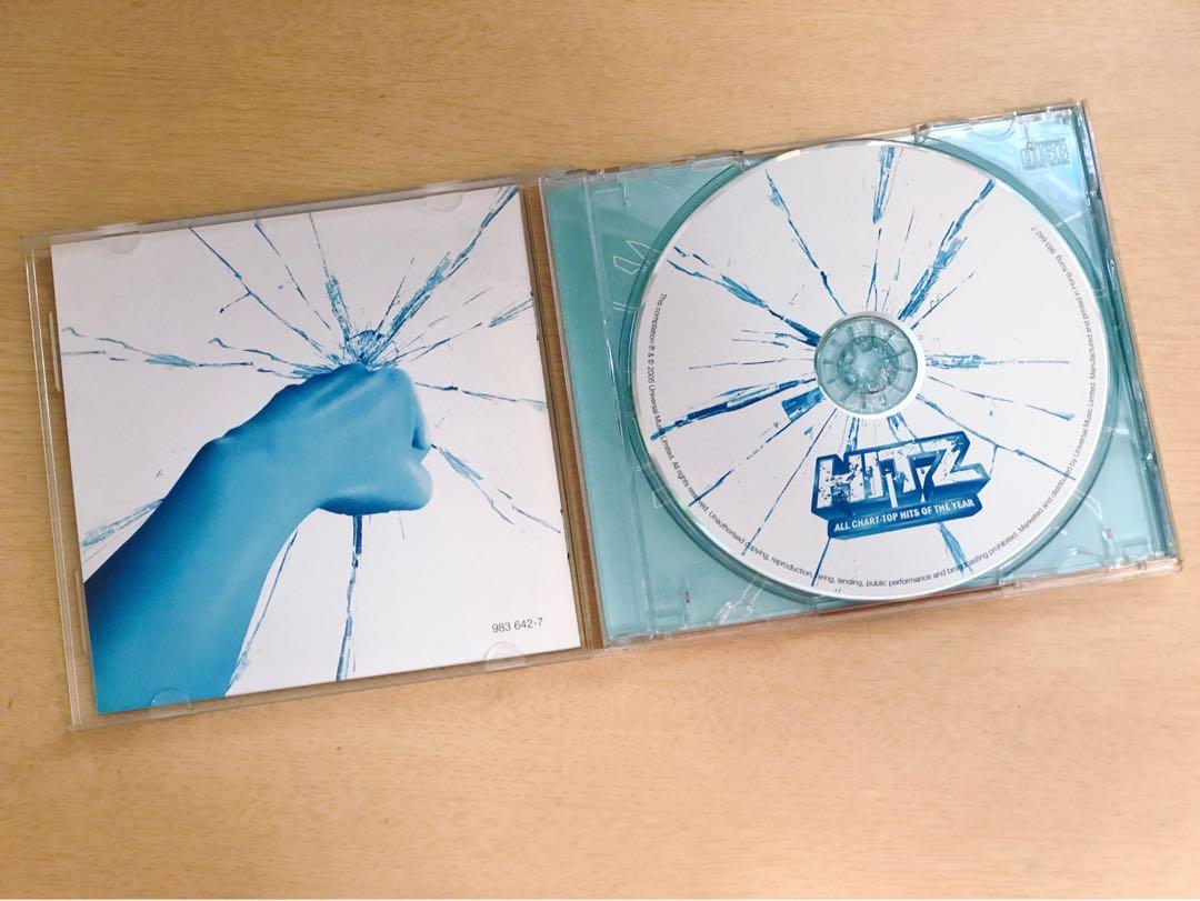 英文歌 CD 💿 Hitz All Chart-Top Hits of the Year 🎵 音樂碟 Bon Jovi Mariah ...