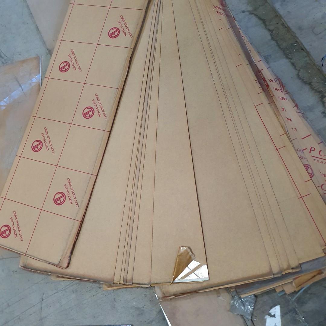 Acrylic Pre CUTSIZE Sheet 1.5 mm thk for face shield, Commercial ...