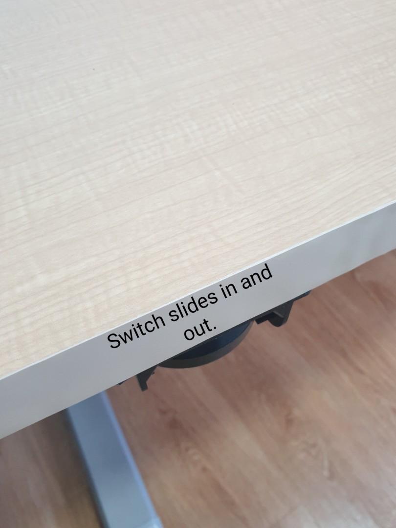 Automatic Height Adjustable Table, Furniture & Home Living, Furniture ...